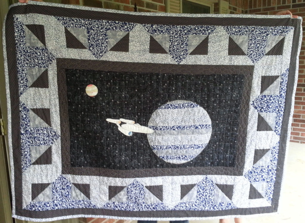 Star Trek – Baby Quilt – Marsha Loftis